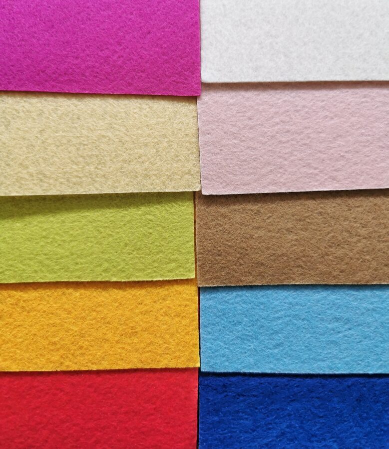 Filca loksne 15*15cm - Filca loksnes - Veikals - www.artaco.lv